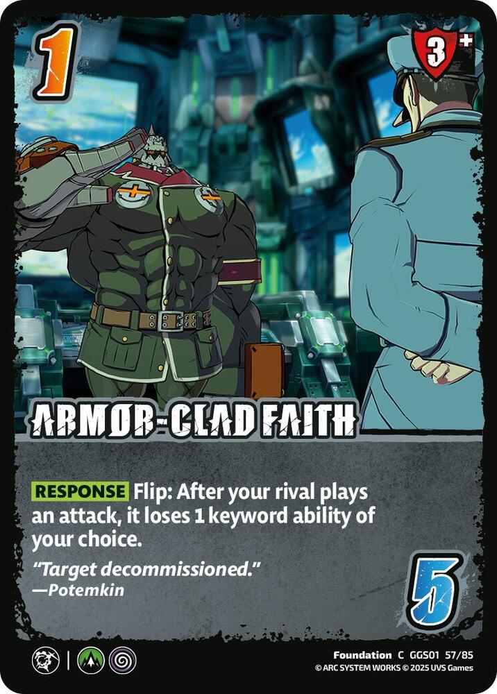 ARMOR-CLAD FAITH - GUILTY GEAR -STRIVE- - UniVersus - TCGplayer.com