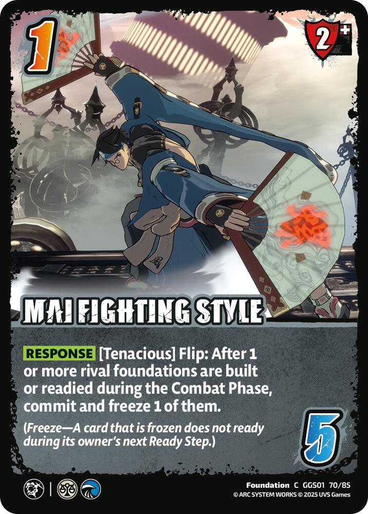 MAI FIGHTING STYLE - GUILTY GEAR -STRIVE- - UniVersus - TCGplayer.com