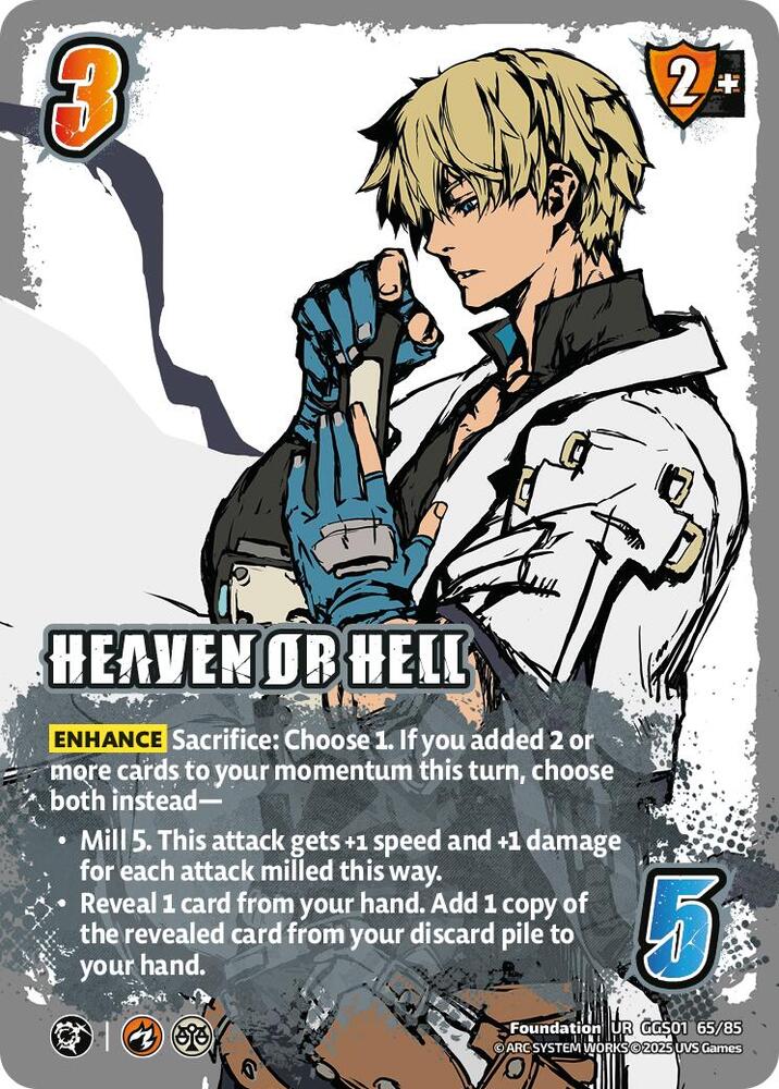 HEAVEN OR HELL - GUILTY GEAR -STRIVE- - UniVersus - TCGplayer.com