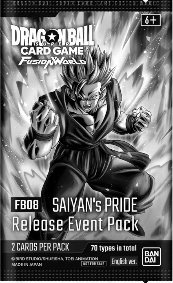 FB08 Saiyan's Pride Release Event Pack - Saiyan's Pride Release Event ...