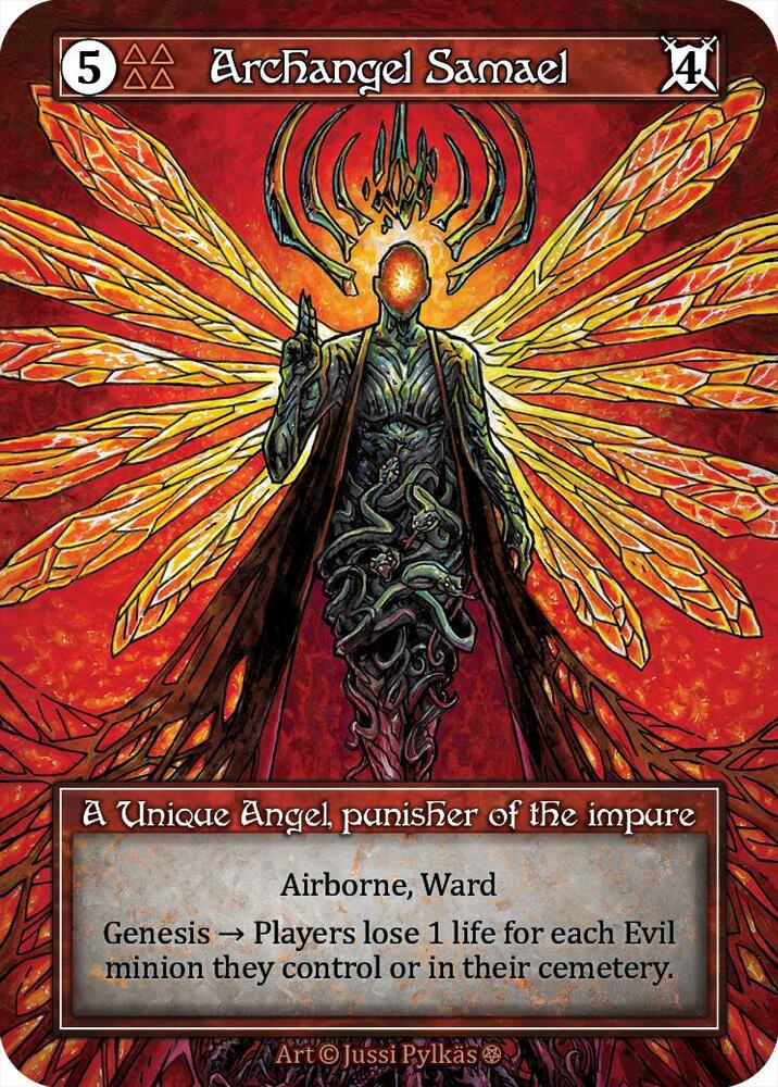 Archangel Samael (Foil) - Gothic - Sorcery: Contested Realm - TCGplayer.com