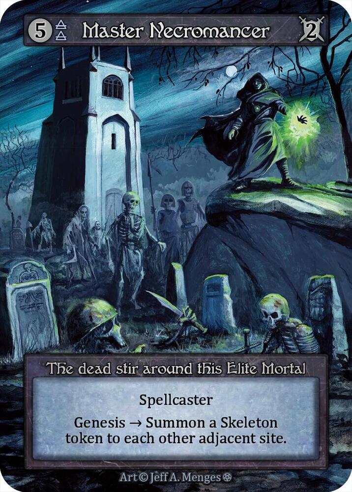 Master Necromancer - Gothic - Sorcery: Contested Realm - TCGplayer.com