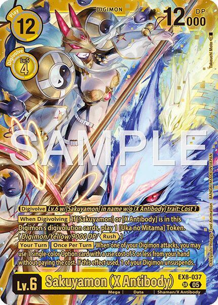 Sakuyamon (X Antibody) (Alternate Art) - Starter Deck 22: Amethyst ...