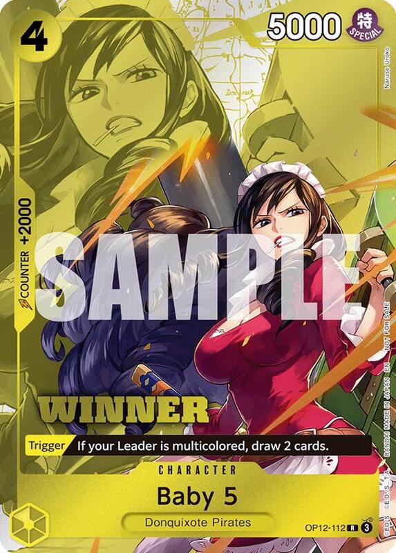 Baby 5 (Winner Pack 2026 Vol. 1) - One Piece Promotion Cards - One ...