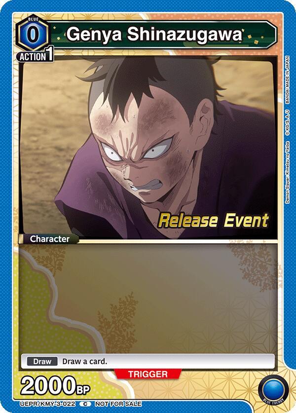Genya Shinazugawa (022) - UEX05BT: Demon Slayer: Kimetsu no Yaiba Vol.2 ...