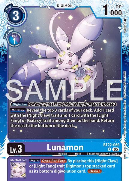 Lunamon (Regulation Battle Vol. 4 Participant) - Cyber Eden - Digimon ...