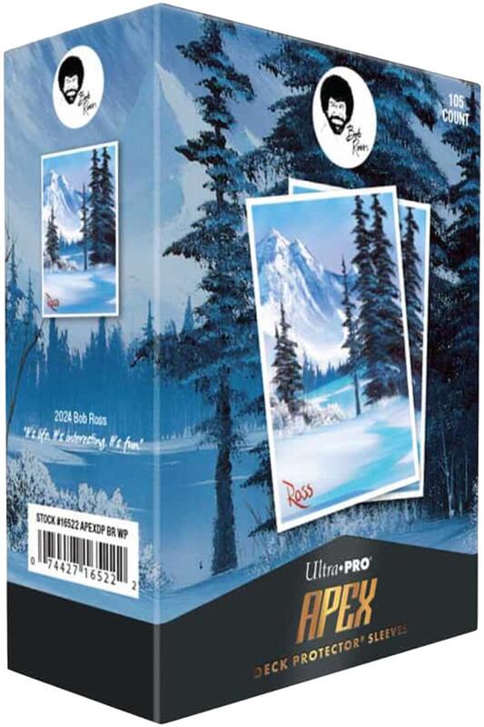 Bob Ross APEX Deck Protector Sleeves - Winter Paradise (105-pack ...