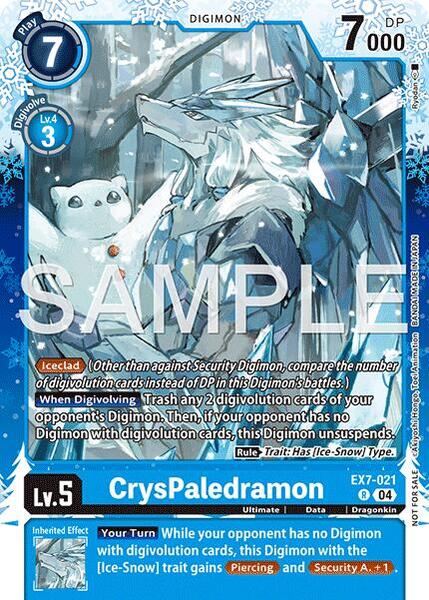 CrysPaledramon (Regulation Battle Vol. 4 Winner) - Digimon LIBERATOR ...