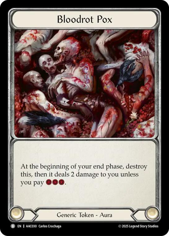 Bloodrot Pox - Armory Deck: Arakni - Flesh and Blood TCG - TCGplayer.com