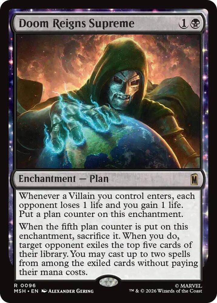 Doom Reigns Supreme - Marvel Super Heroes - Magic: The Gathering ...