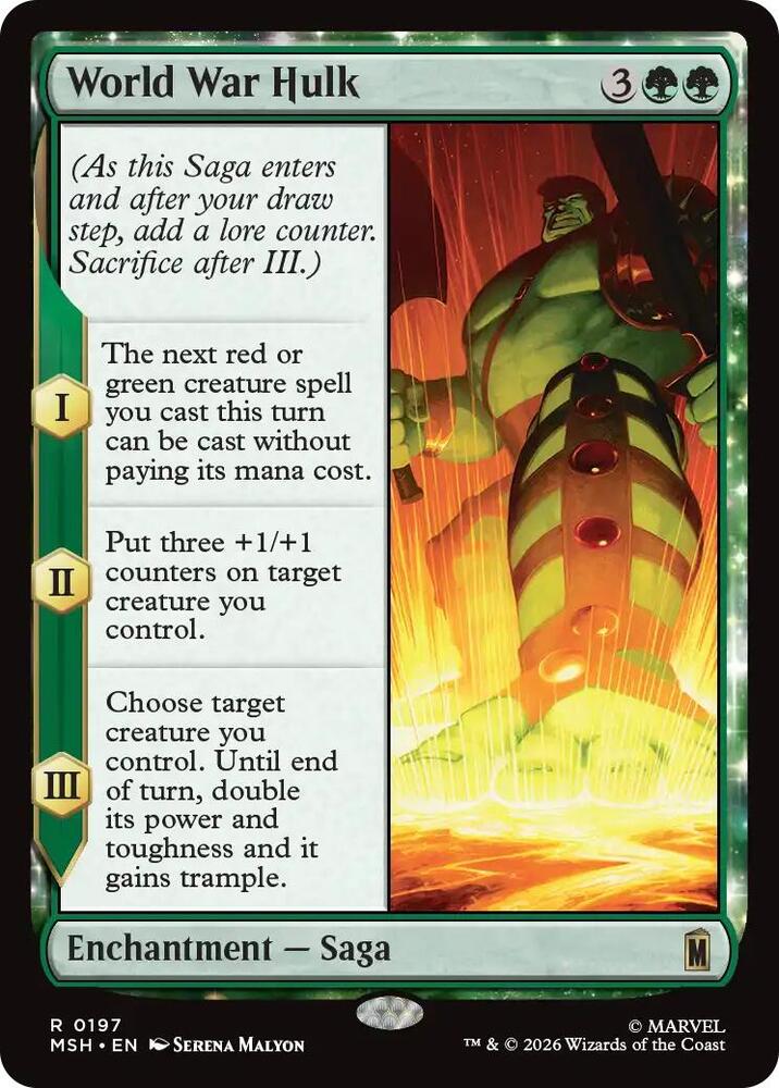 World War Hulk - Marvel Super Heroes - Magic: The Gathering - TCGplayer.com