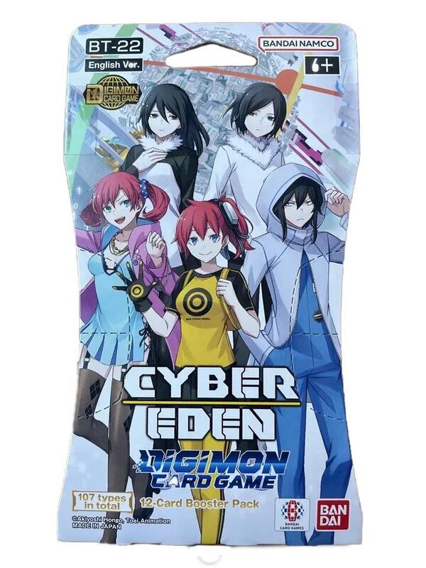Cyber Eden Sleeved Booster Pack - Cyber Eden - Digimon Card Game ...