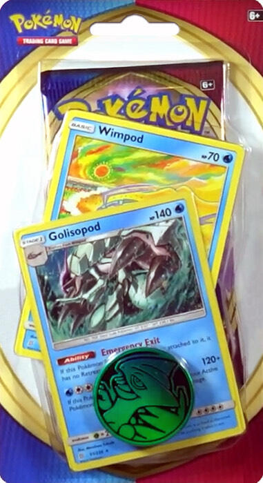 Sword & Shield Single Blister Pack [Wimpod & Golisopod] - SWSH01: Sword ...