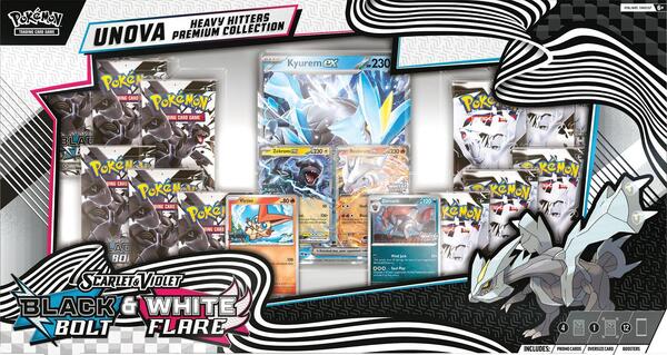 Unova Heavy Hitters Premium Collection - SV: Black Bolt - Pokemon ...