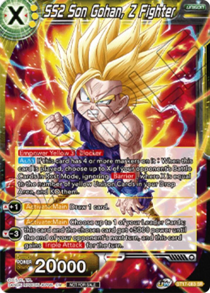 SS2 Son Gohan, Z Fighter (Championship 2025 Finals Pack) - Tournament ...