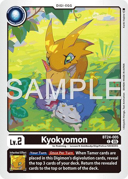 Kyokyomon - Time Stranger - Digimon Card Game - TCGplayer.com