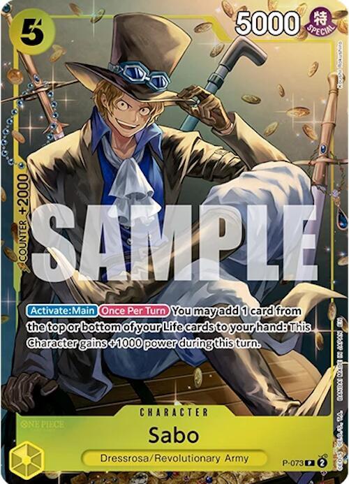 Sabo (Tin Pack Set Vol. 2) - One Piece Promotion Cards - One Piece Card ...