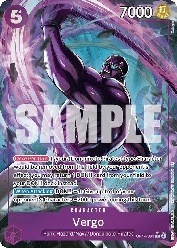 Ground Death (Alternate Art) - The Azure Sea's Seven - One Piece Card ...