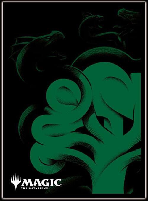 Magic: The Gathering Player's Card Sleeve - Mana Minimalist - Green ...