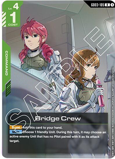 Bridge Crew - Steel Requiem - Gundam Card Game - TCGplayer.com
