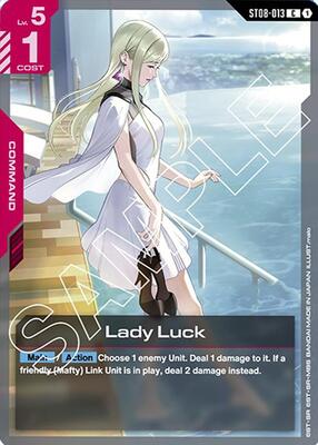 Lady Luck - Starter Deck 08: Flash of Radiance - Gundam Card Game ...