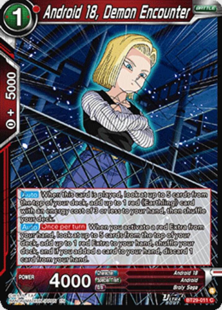 Android 18, Demon Encounter - Fearsome Rivals - Dragon Ball Super ...