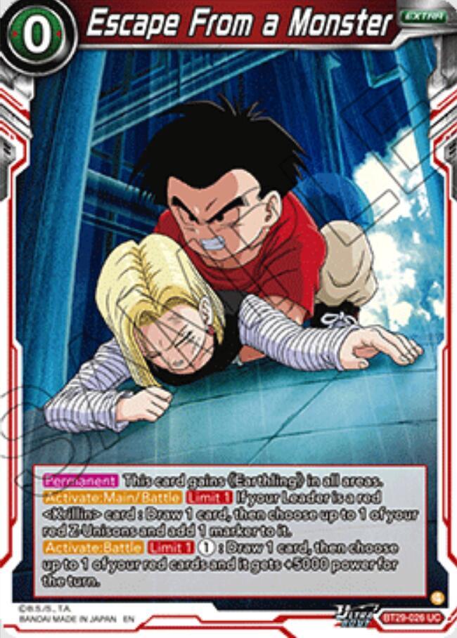 Escape From a Monster - Fearsome Rivals - Dragon Ball Super: Masters ...