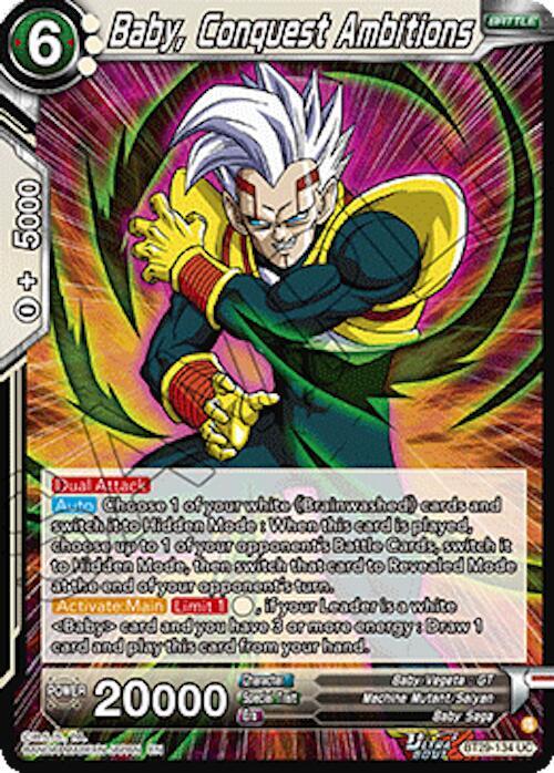 Baby, Conquest Ambitions - Fearsome Rivals - Dragon Ball Super: Masters ...