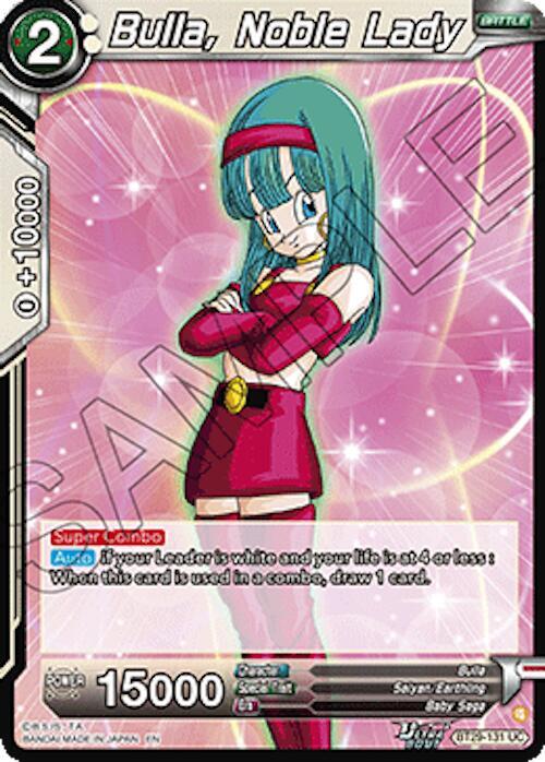 Bulla, Noble Lady - Fearsome Rivals - Dragon Ball Super: Masters ...