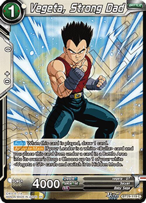 Vegeta, Strong Dad - Fearsome Rivals - Dragon Ball Super: Masters ...