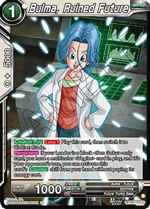 Bulma, Ruined Future - Fearsome Rivals - Dragon Ball Super: Masters ...