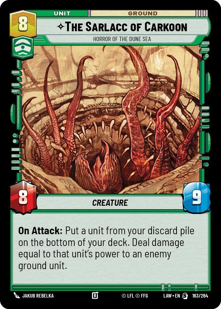 The Sarlacc of Carkoon - Horror of the Dune Sea - A Lawless Time - Star ...