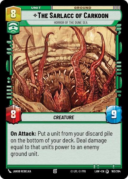 The Sarlacc of Carkoon - Horror of the Dune Sea - A Lawless Time - Star ...