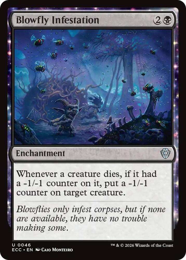 Blowfly Infestation - Commander: Lorwyn Eclipsed - Magic: The Gathering ...