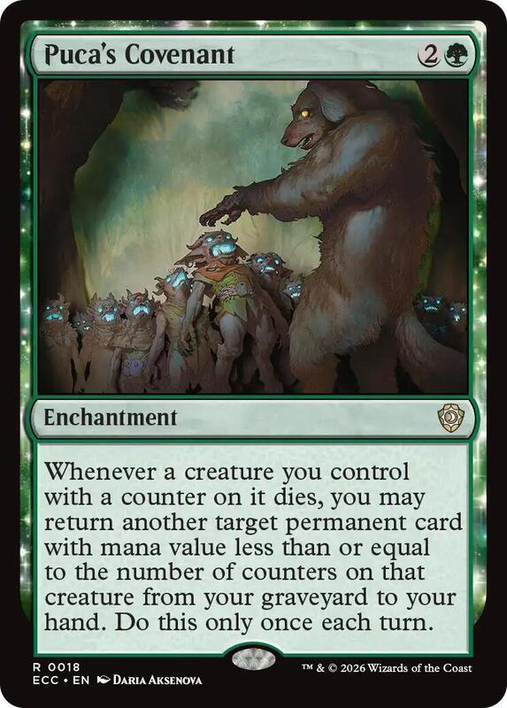 Puca's Covenant - Commander: Lorwyn Eclipsed - Magic: The Gathering ...