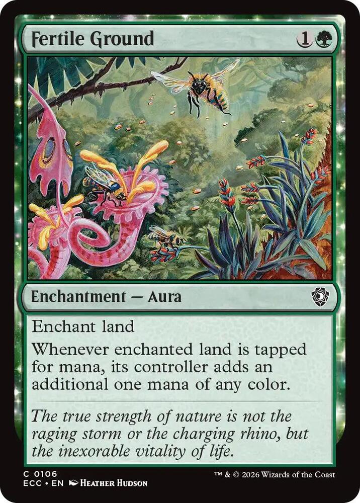 Fertile Ground - Commander: Lorwyn Eclipsed - Magic: The Gathering ...