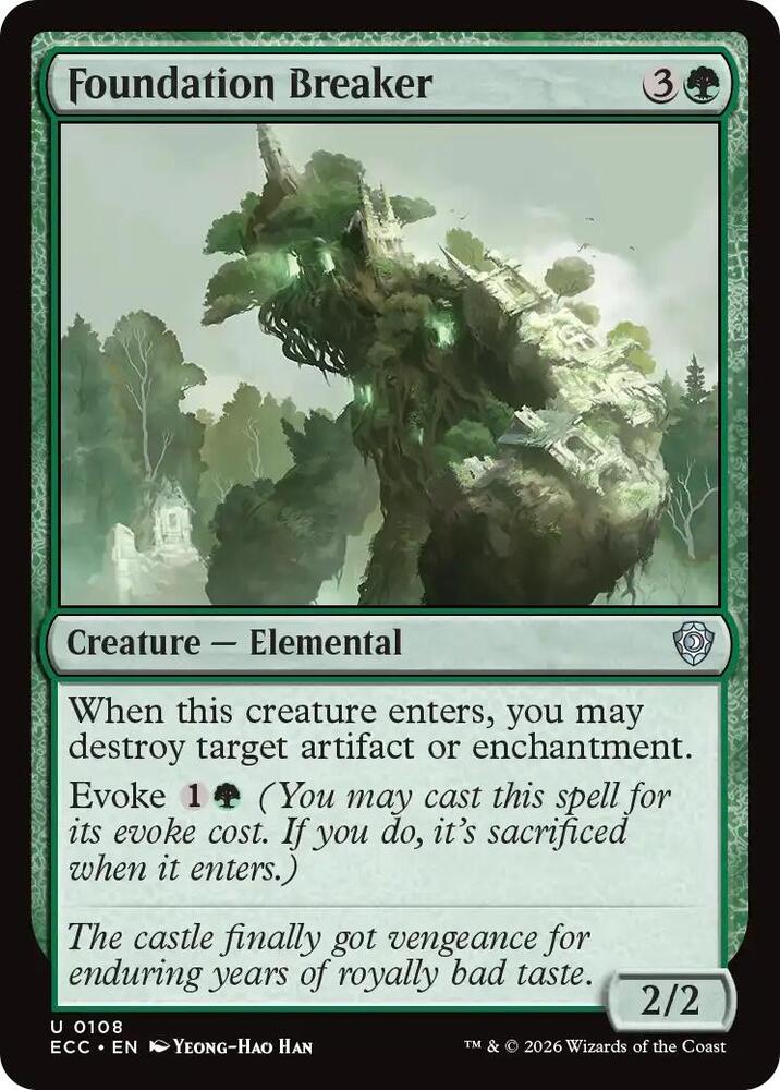 Foundation Breaker - Commander: Lorwyn Eclipsed - Magic: The Gathering ...