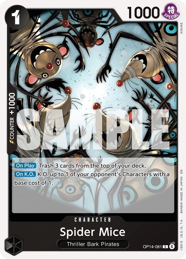 Spider Mice - The Azure Sea's Seven - One Piece Card Game - TCGplayer.com