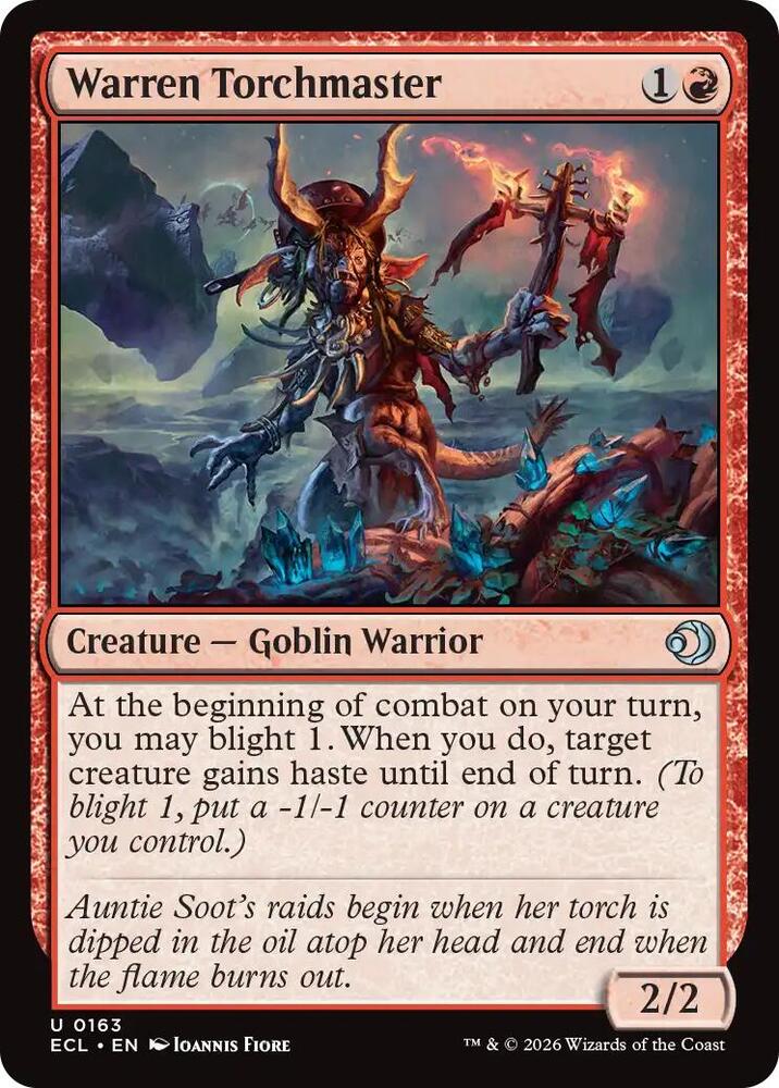 Warren Torchmaster - Lorwyn Eclipsed - Magic: The Gathering - TCGplayer.com