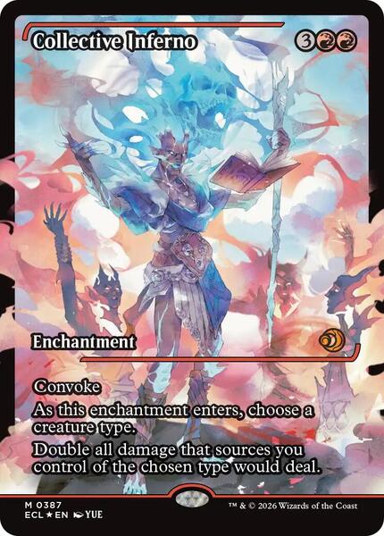 Collective Inferno (Showcase) - Lorwyn Eclipsed - Magic: The Gathering ...