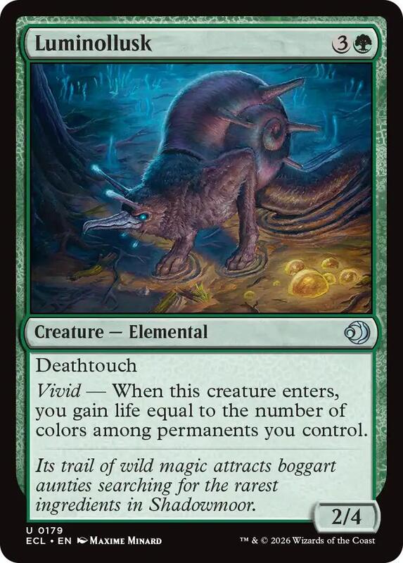 Luminollusk - Lorwyn Eclipsed - Magic: The Gathering - TCGplayer.com