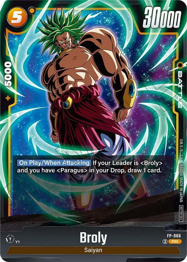 Broly (Tournament Pack 09) - Tournament and Championship Promos ...