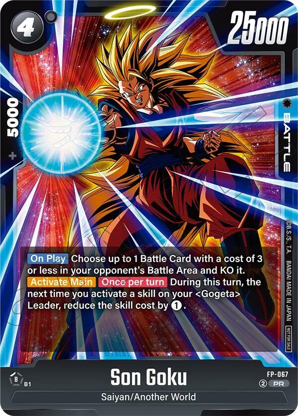 Son Goku (Tournament Pack 09) - Tournament and Championship Promos ...