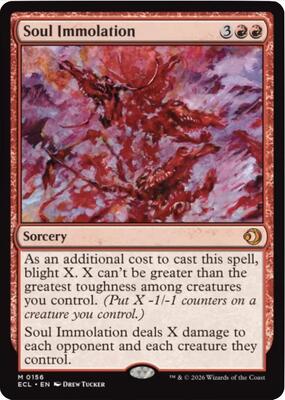 Soul Immolation - Lorwyn Eclipsed - Magic: The Gathering - TCGplayer.com