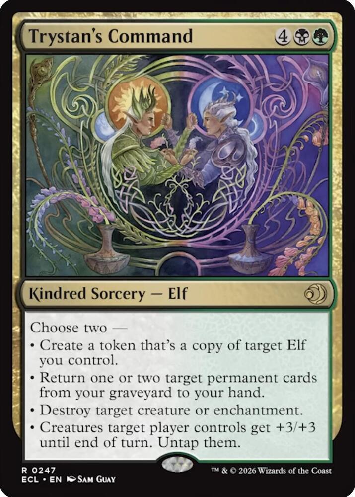 Trystan's Command - Lorwyn Eclipsed - Magic: The Gathering - TCGplayer.com