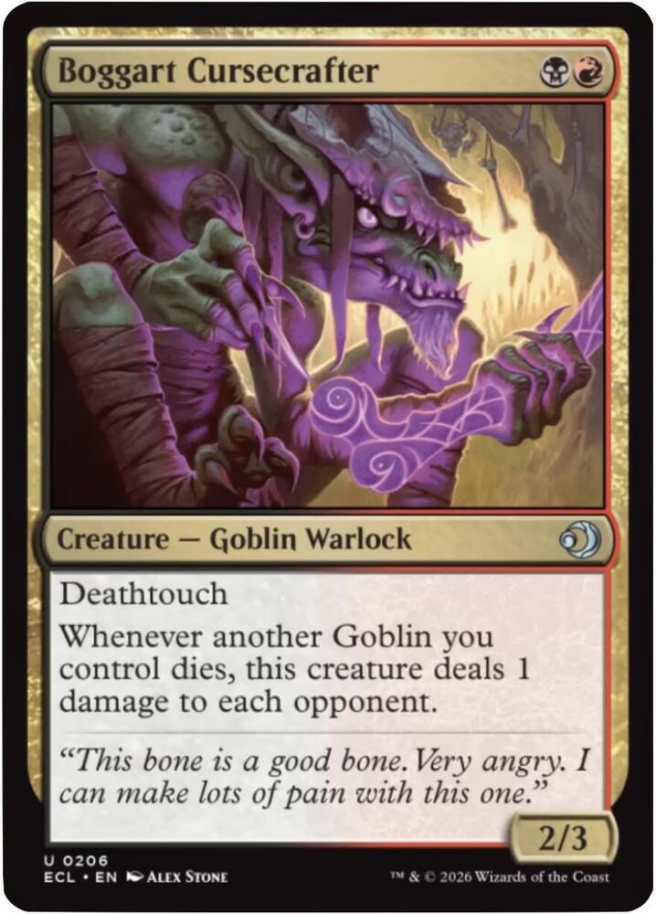 Boggart Cursecrafter - Lorwyn Eclipsed - Magic: The Gathering ...
