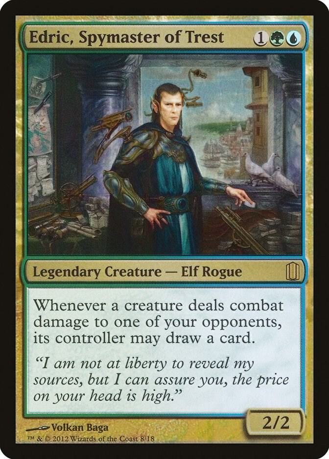Edric, Spymaster of Trest - Commander's Arsenal - Magic: The Gathering ...