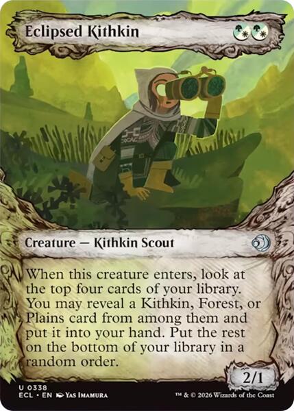 Eclipsed Kithkin (Showcase) - Lorwyn Eclipsed - Magic: The Gathering ...