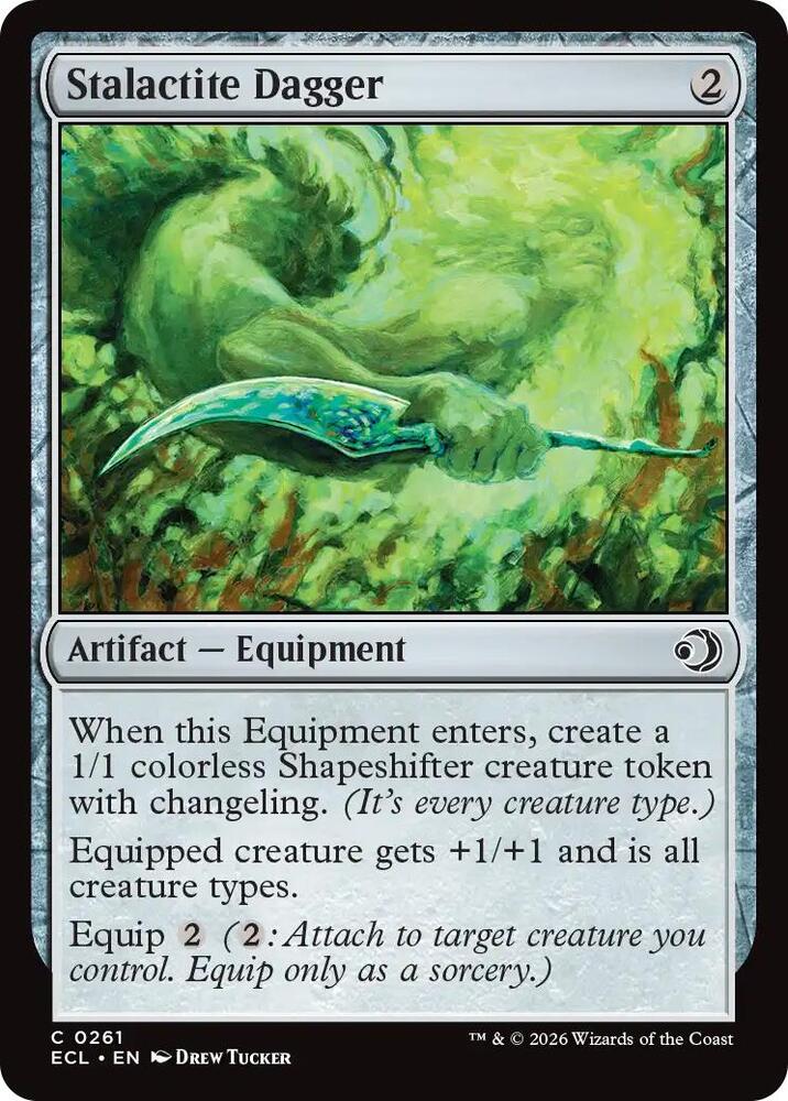 Stalactite Dagger - Lorwyn Eclipsed - Magic: The Gathering - TCGplayer.com
