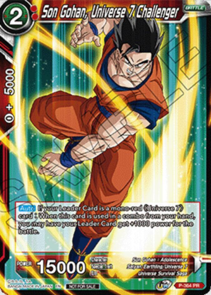 Son Gohan, Universe 7 Challenger (Ultra-Bout Series Tournament Pack Vol ...